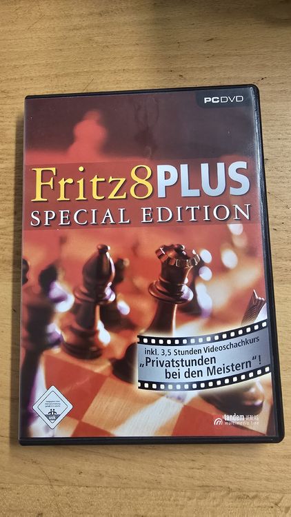Fritz 8 PLUS Schachsoftware - Special Edition - Top Zustand! (Gebraucht ...