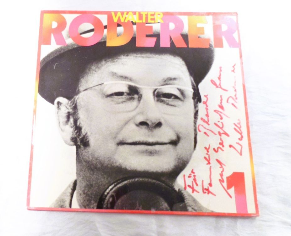 Walter Roderer 1 / LP Signiert ab Fr. 10.- | Kaufen auf Ricardo