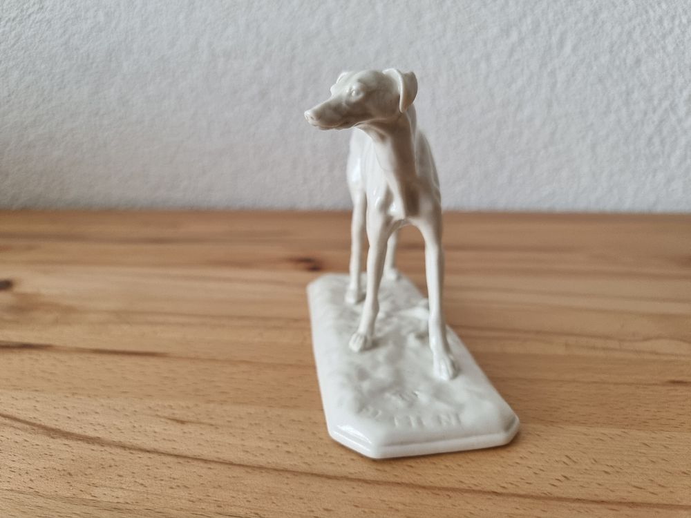 Skulptur Figur Windhund Porzellan | Kaufen auf Ricardo