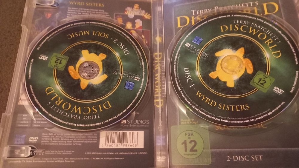 Terry Pratchett's DISCWORLD 2 DVD'S (Gebraucht) in für CHF 15 – mit ...