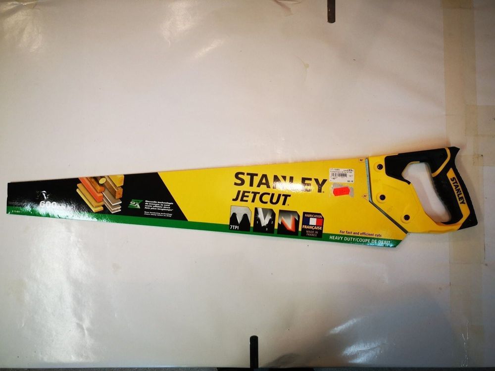 Stanley - Handsäge (Fuchsschwanz) 600mm | Kaufen auf Ricardo