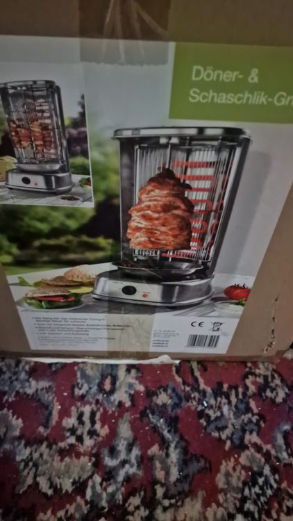 Dönergrill/routierender Tischgrill NEU (Neu und originalverpackt) in Zwingen für CHF 23 – mit ...