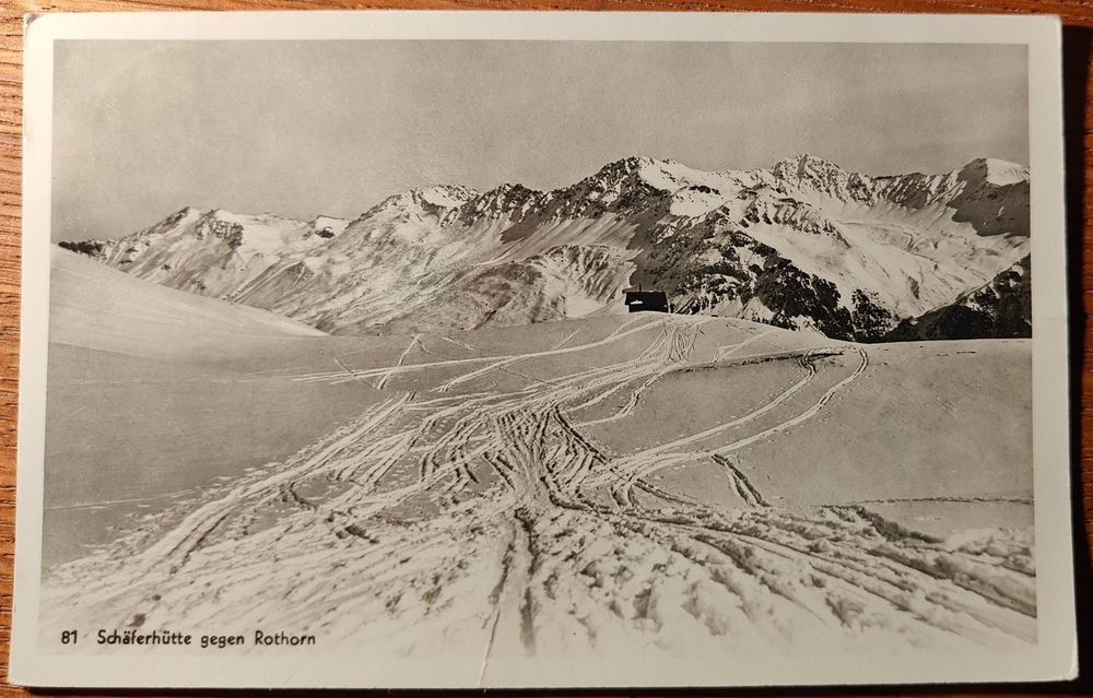 Parpan Schäferhütte im Winter um 1930 (Gebraucht) in St. Erhard für CHF ...