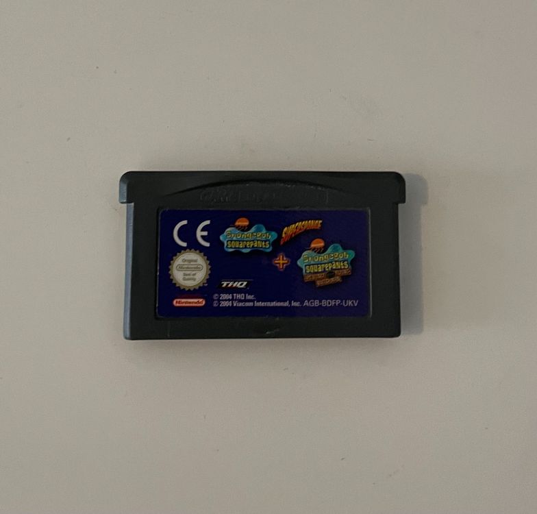 Gameboy Advance Spongebob 2 in 1 Spiel | Kaufen auf Ricardo