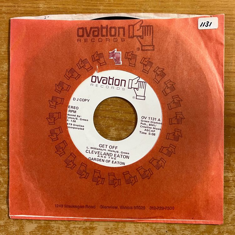 Cleveland Eaton & The Garden Of Eaton - Get Off / US-Promo (Gebraucht ...