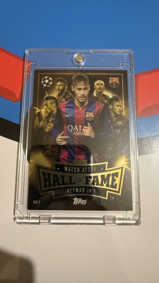 Carte Neymar Jr. Hall of Fame - Match Attax Topps 55 (Neuf avec ...