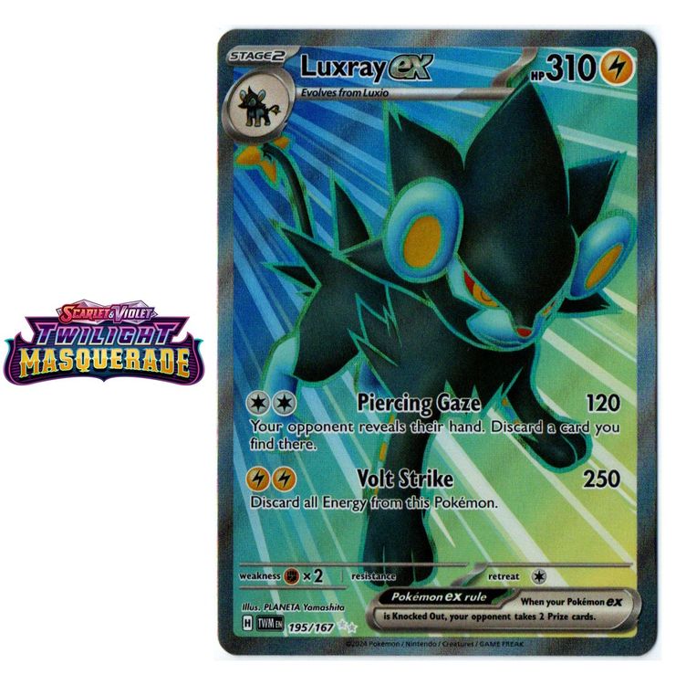 Twilight Masquerade Luxray ex 195/167 EN (Neu (gemäss Beschreibung)) in ...