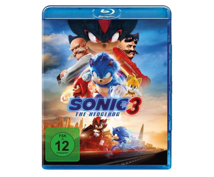 Sonic The Hedgehog 3 Blu-Ray Neuheit 2025 neu und ungeöffnet | Kaufen auf Ricardo