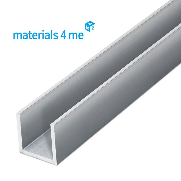Aluminium U-Profil 20x20x2 mm (1 Meter) (Neu (gemäss Beschreibung)) in ...