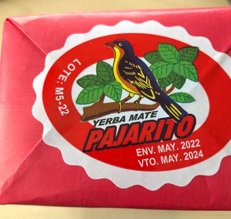 Yerba Mate Pajarito tradicional in Dose (mate tee) 5/2024 (Neu (gemäss ...