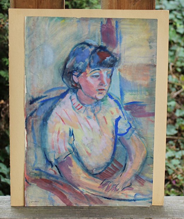 Jonas Walter 1910-79 Aquarell Portrait signiert (Gebraucht) in Zürich ...