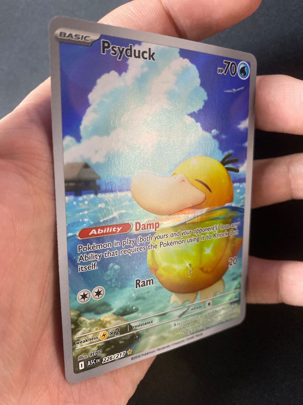 Psyduck 226 - Enton - Illustr. Rare - Ascended Heroes - EN (Neu (gemäss ...