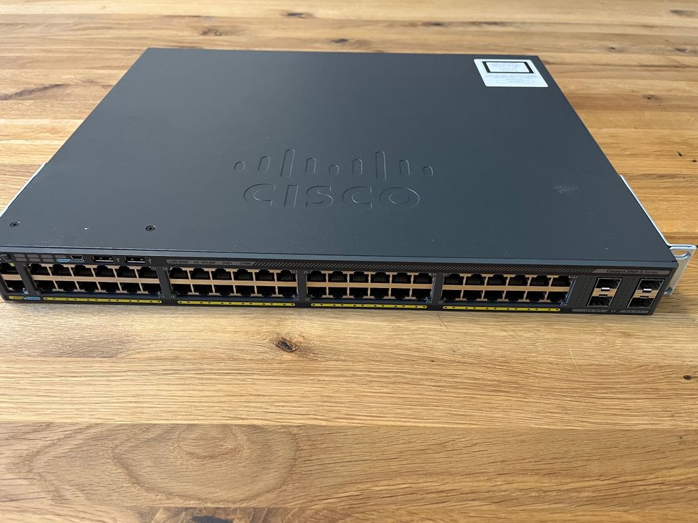 Cisco Catalyst C2960X-48LPS-L Swi (Gebraucht) in St. Urban für CHF 23 ...