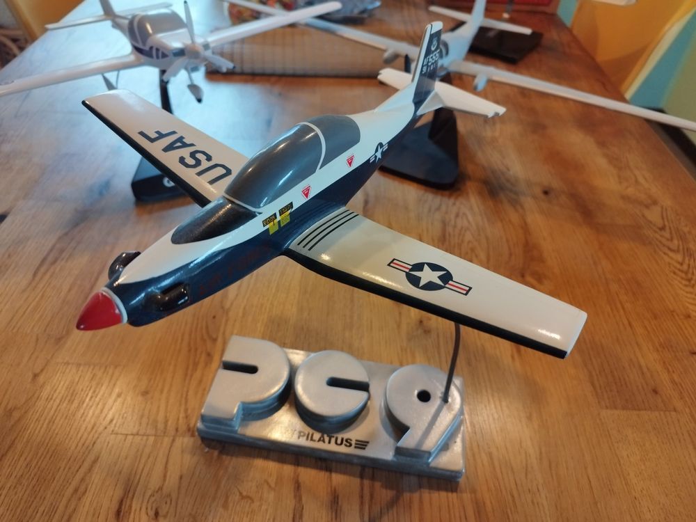 Pilatus PC 9 PC9 USA JPATS USAF Lackierung Modell Flugzeug (Gebraucht ...