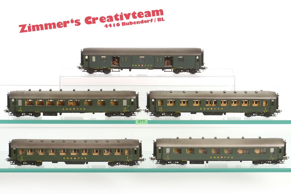 5 METROP SBB oldy Schnellzugswagen, H0, WS (Gebraucht) in Bubendorf für CHF 214.95 – mit ...