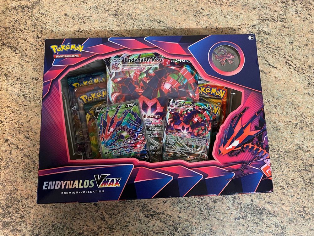 POKEMON-PREMIUM KOLLEKTION-ENDYNALOS V MAX-2020 | Kaufen auf Ricardo