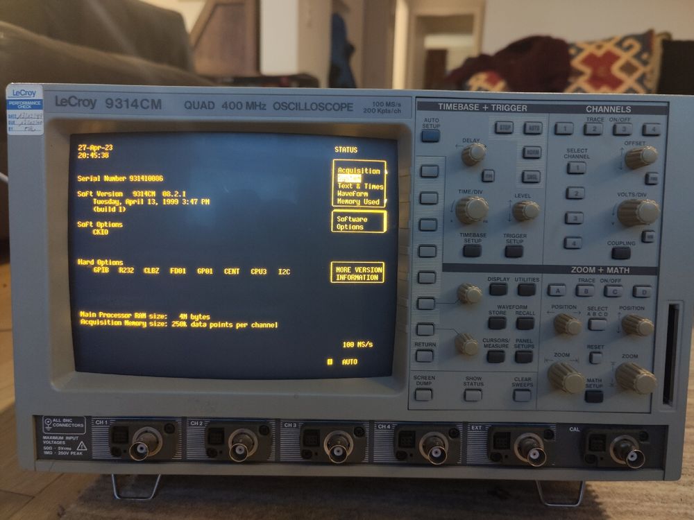 Lecroy 9314CM 400MHz 4 channel oscilloscope (Gebraucht) in Pully für ...
