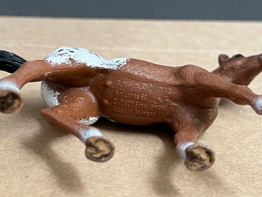 Schleich Appaloosa Fohlen Pferd (Gebraucht) in Ennetbaden für CHF 8 – mit Lieferung auf Ricardo ...