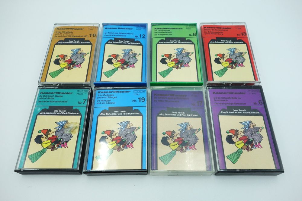 8 Kasperlitheater Kassetten, Hörspiel Tudor (Gebraucht) in Wil SG für CHF 50 – mit Lieferung auf ...