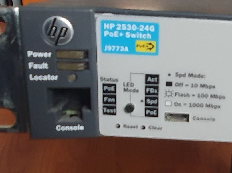 HP 2530-24G PoE+ J9773A Netzwerkswitch mit Power over Eth. (Gebraucht ...