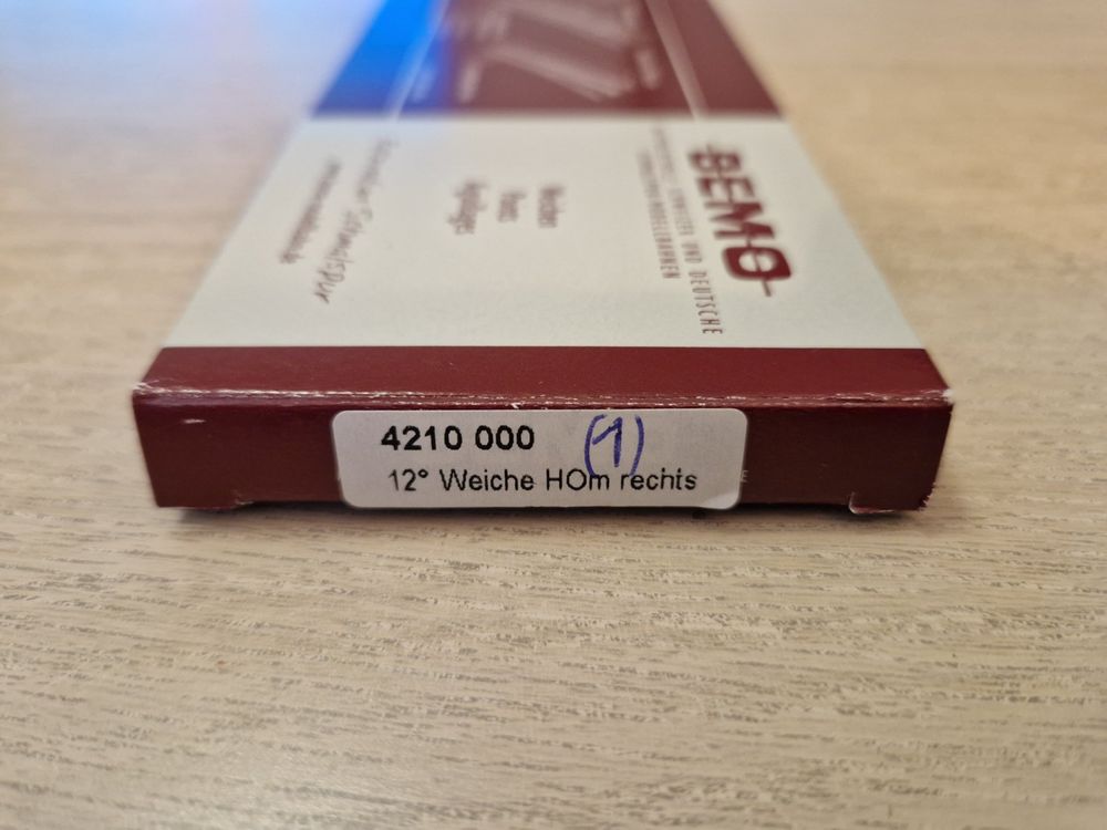 Bemo 4210 000 weiche rechts H0m (1) (Gebraucht) in St-Aubin-Sauges für CHF 23 – mit Lieferung ...