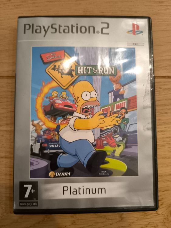 Simpsons Hit and Run - Playstation 2 (Gebraucht) in La Chaux-de-Fonds ...
