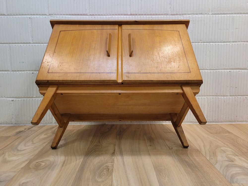 Mid Century Holzkommode Kelko Rot Kommode TV-Möbel 1950 J (Gebraucht ...