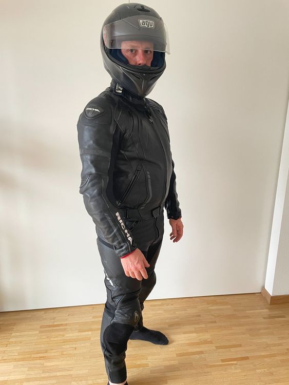 Hochwertige Richa Racing Classic Leder-Motorradkombi (Gebraucht) in ...