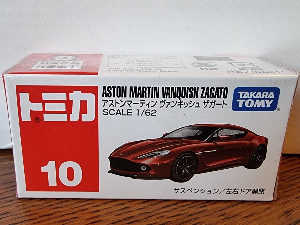Tomica #10 Aston Martin Vanquish Zagato | Kaufen auf Ricardo