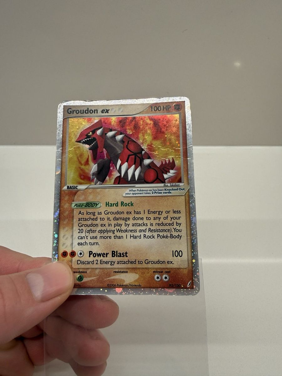 Groudon ex Ultra Rare EX Crystal Guardians 2006 (Gebraucht) in ...