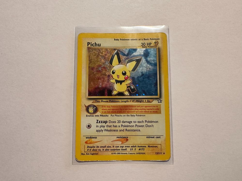 Pichu holo Neo Genesis EN (Gebraucht) in Hagendorn für CHF 24 – mit ...