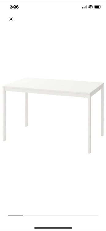 Ikea Tisch Weiss Ausziehbar