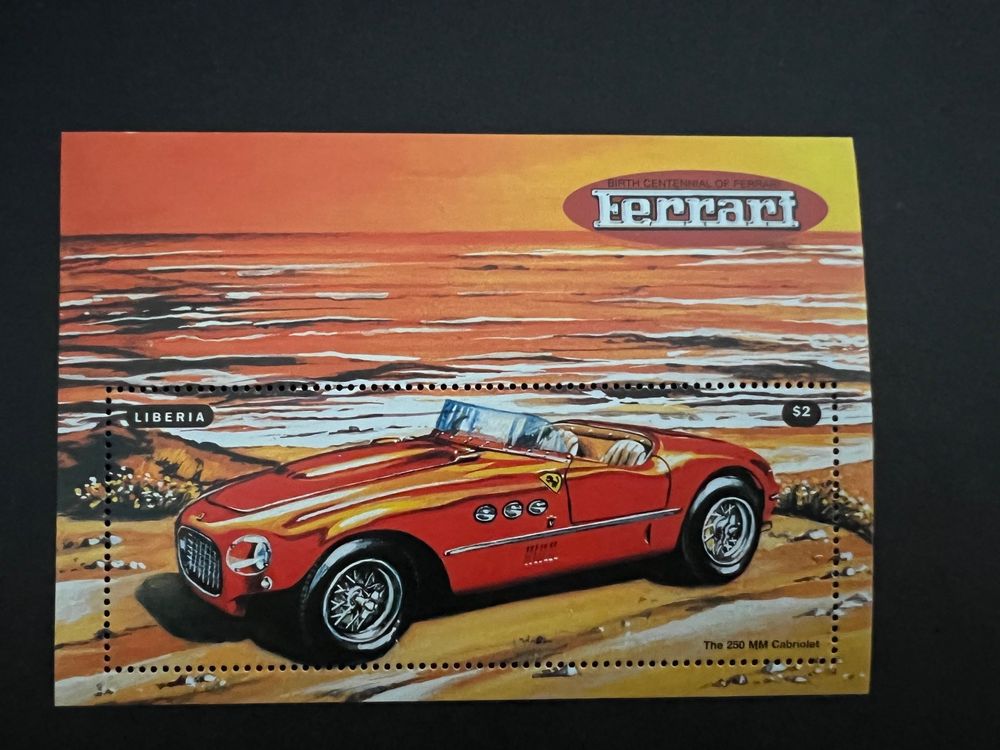 Liberia Ferrari Block ** Luxus (B796) | Kaufen auf Ricardo