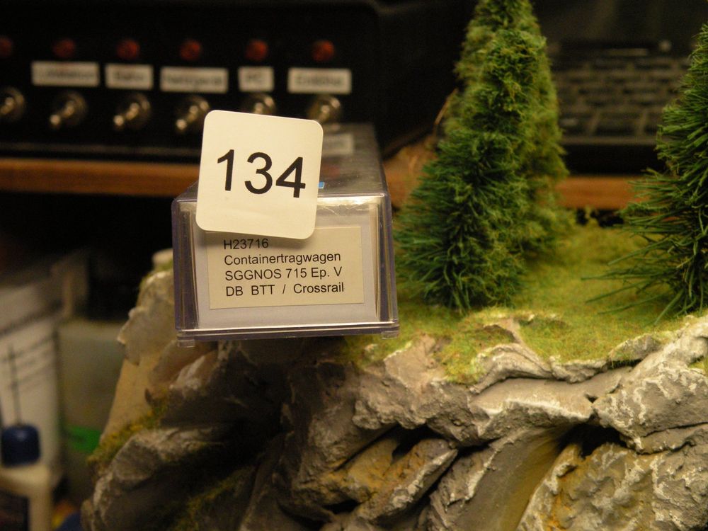 H0 Containerwagen SGGNOS 715 Ep. V DB BTT/Crossrail 134 (Gebraucht) in ...