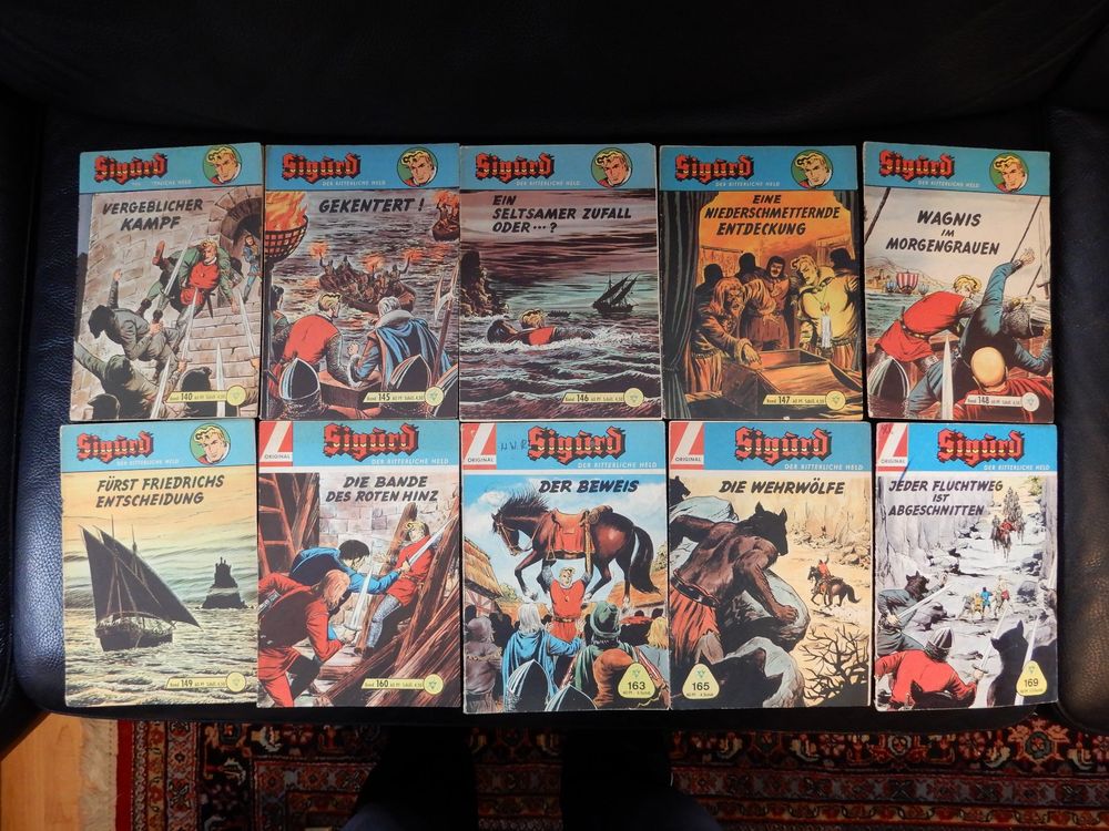 10 Sigurd Hefte Original Lehning (Gebraucht) in Lenzburg für CHF 32 ...