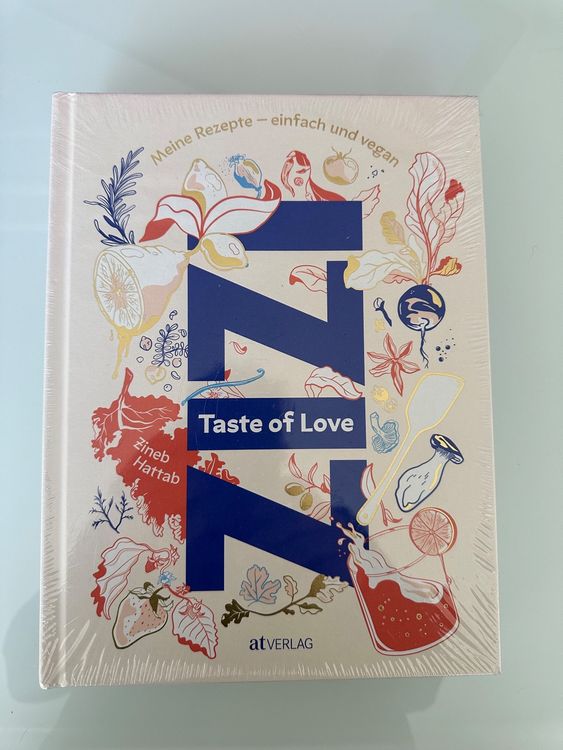 Vegi Kochbuch Taste of Love Zineb Zizi Hattab (Neu und originalverpackt ...