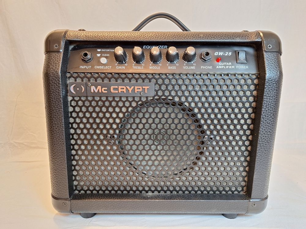Mc Crypt GW 25 Gitarren Verstärker (Gebraucht) in Basel für CHF 15 ...