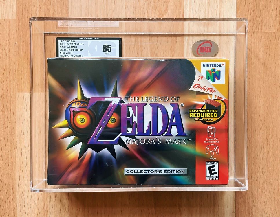 Zelda Majora’s Mask Collectors Edition- N64 - New and Sealed (Neu und ...