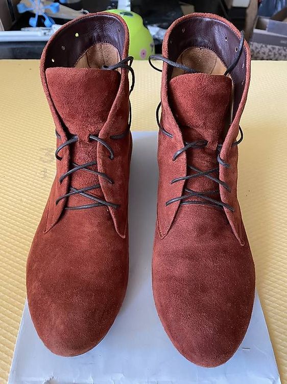 Guad Stiefelette Grosse 40 Terracotta rostrot (Gebraucht) in Eschenbach Sg für CHF 80 – mit ...