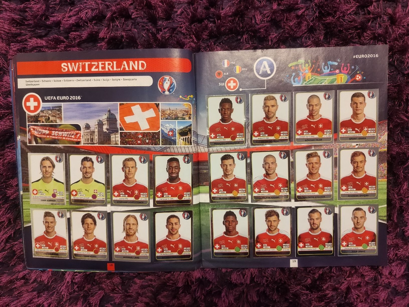 Album Panini UEFA EURO 2016 France - Star Edition (75% full) (D ...