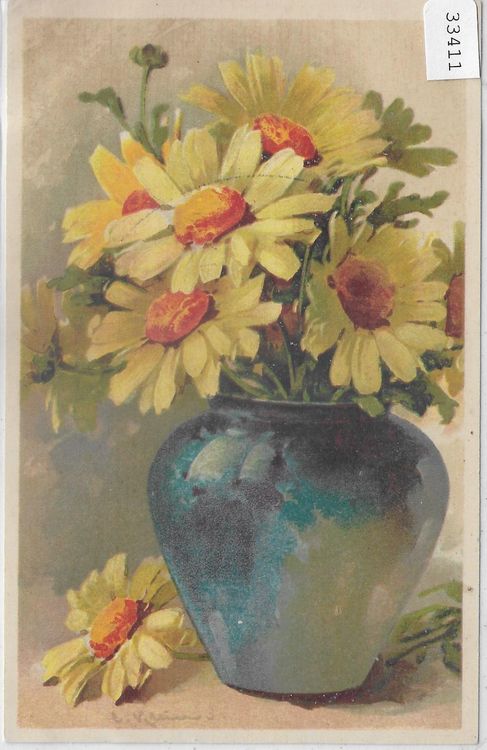 Catharina Klein - Vase mit Margeriten (Gebraucht) in Ettingen für CHF 2 – mit Lieferung auf ...