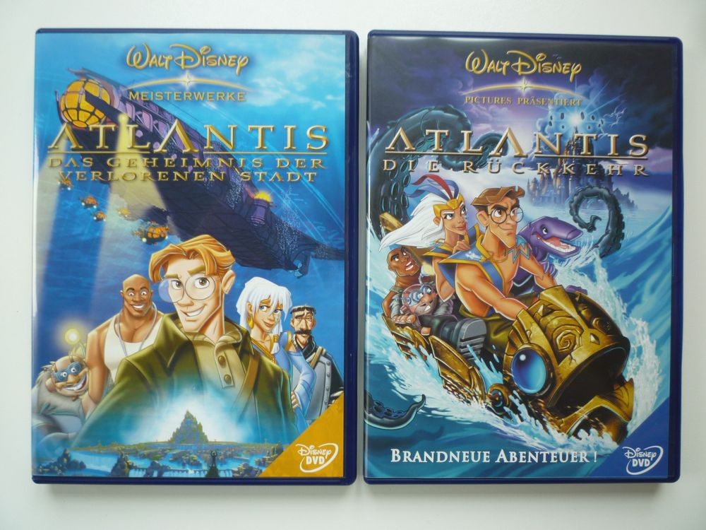 Atlantis 1 + 2 Atlantis die Rückkehr - Walt Disney | Acheter sur Ricardo