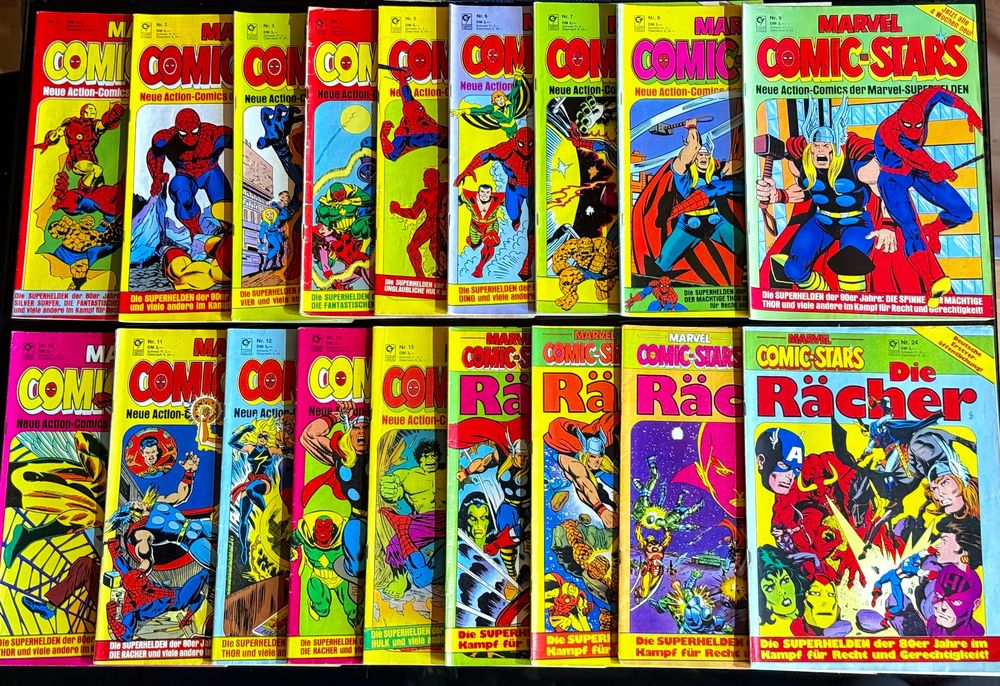 Marvel Comic Stars - Sammlung, 18 Hefte! (Gebraucht) in Zuerich für CHF ...