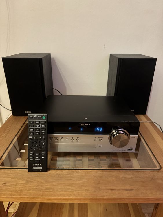SONY® COMPACT DISC RECEIVER MODEL NO. HCD-SBT100B (Gebraucht) in Ibach ...
