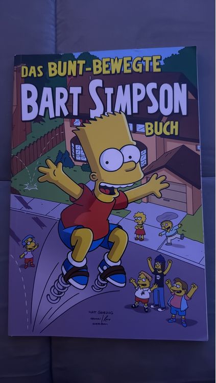Simpsons Comic: Das bunt-bewegte Bart Simpson Buch | Kaufen auf Ricardo