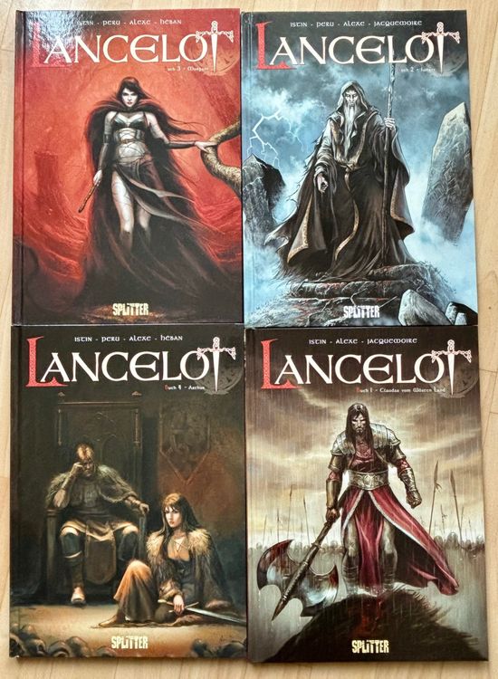 Lancelot Comic, Ritter, Fantasy, Splitter HC 1-4kpl. top | Kaufen auf ...