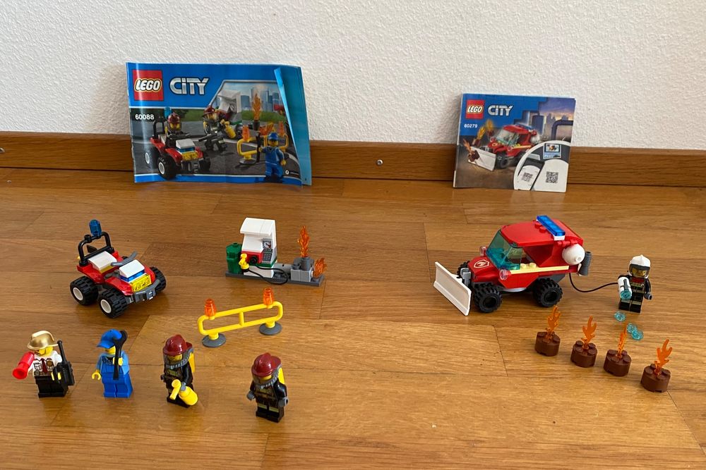 LEGO City Feuerwehr 60088 + 60279 Feuerwehr Starter Set kpl. | Kaufen ...