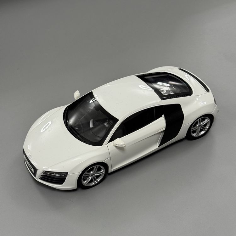 Sammlerstück: Audi R8 Coupé, weiss, Massstab 1:18, Kyosho (Gebraucht ...