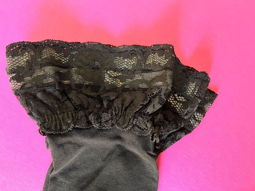 Halterlose Strümpfe, GLAMORY Micro 60, Gr. S/M, Schwarz (Neu (gemäss ...