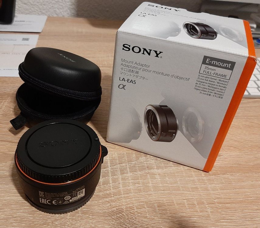 Sony LA EA5 E Mount Full Frame Adapter (Neu (gemäss Beschreibung)) in Emmenbrücke für CHF 199 ...